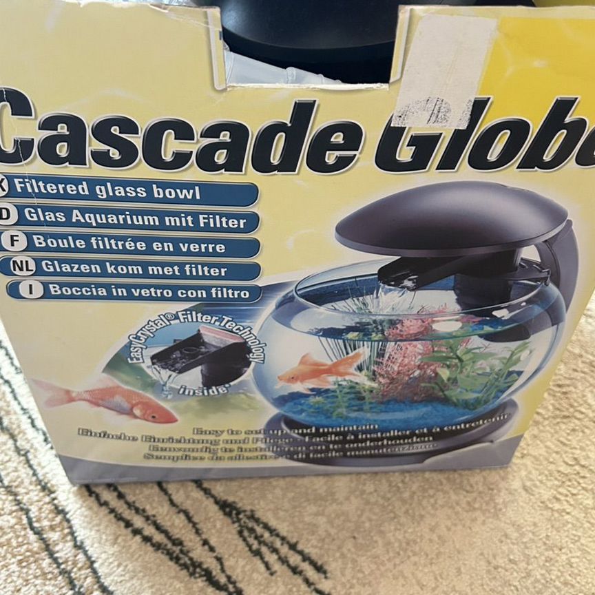 Аквариум tetra cascade globe 6,8 литра