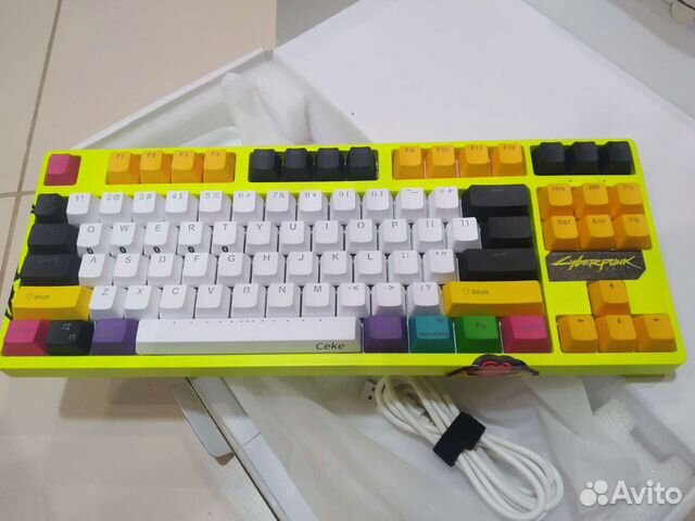 Игровая клавиатура Ceke 87 Cyberpunk 2077 купить в Краснодаре ...