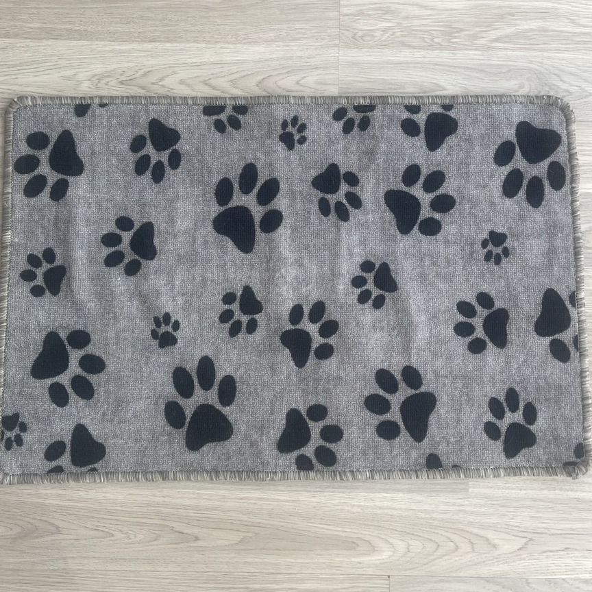 Коврик с лапками под кормушку/лоток /придверный