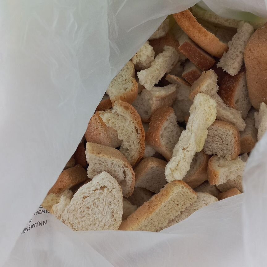 Хлеб сухари для животных