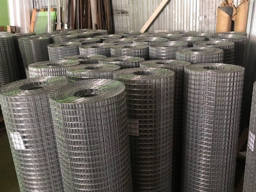 Сетка сварная оцинкованная для клеток