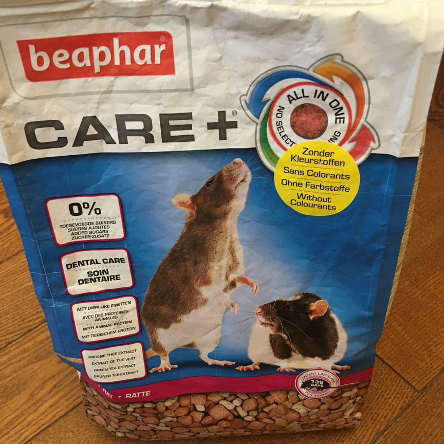 Корм для декоративных крыс Beaphar care 