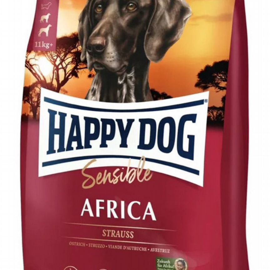 Happy dog Africa корм для собак