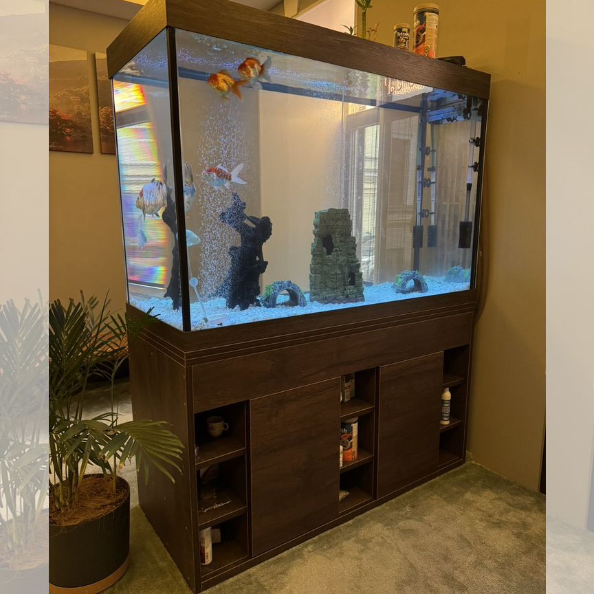 Продам Аквариум 650 литров   тумба