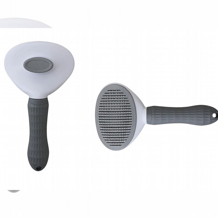 Самоочищающаяся щетка-расческа для собак и кошек