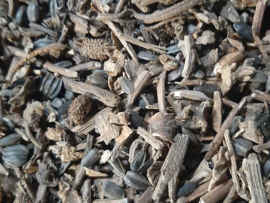 Отходы подсолнечника