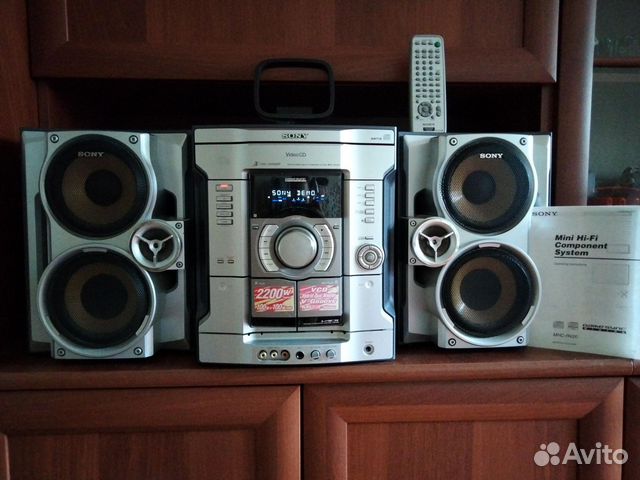 Музыкальный центр sony MHS-RV20 купить в Москве | Электроника | Авито