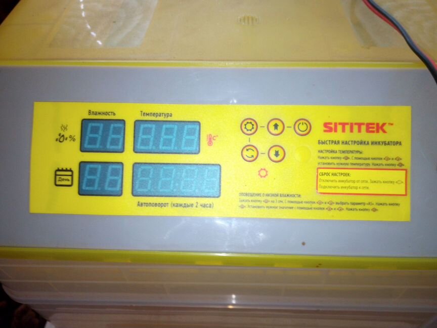 Инкубатор автоматический