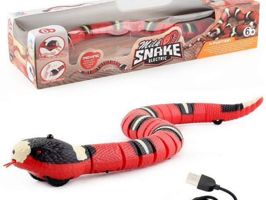 Змея игрушка для собак и кошек