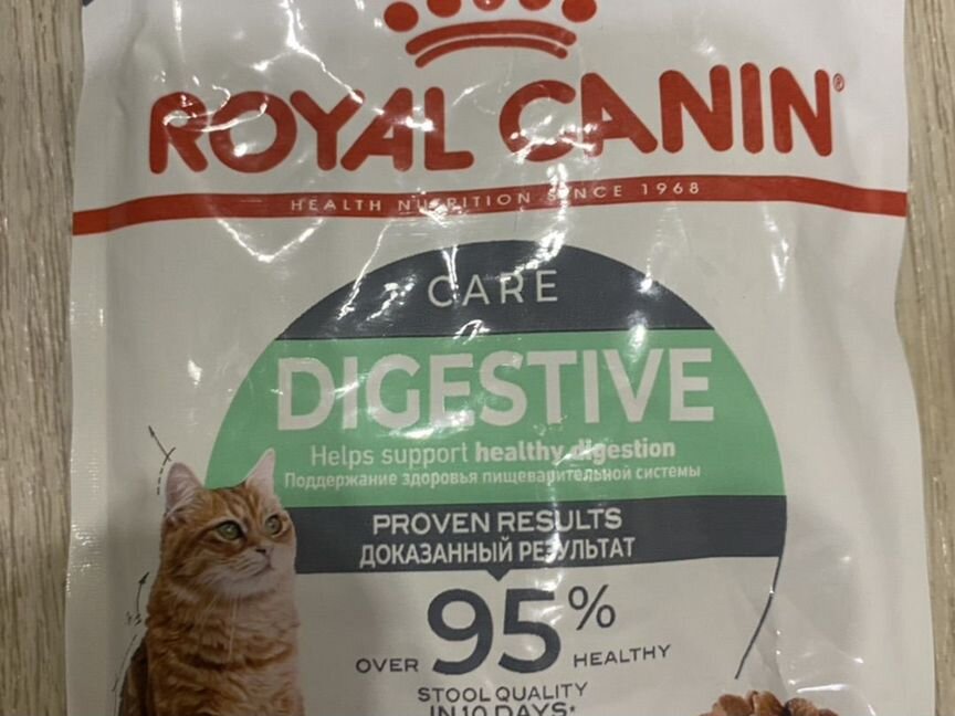 Влажный корм для кошек royal canin digestive