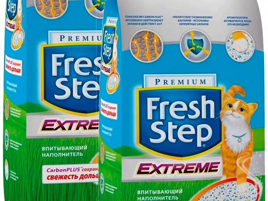 Наполнитель Fresh Step Extreme 12 л