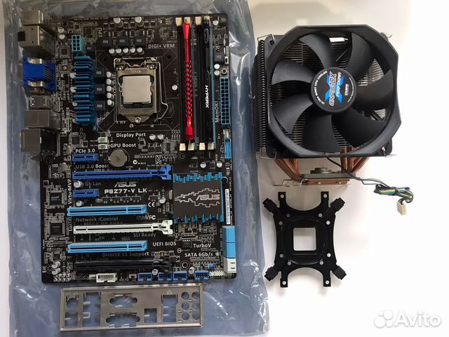 Комплект: i7-3770K, P8Z77-V LK, 16гб DDR3, кулер купить в Москве ...