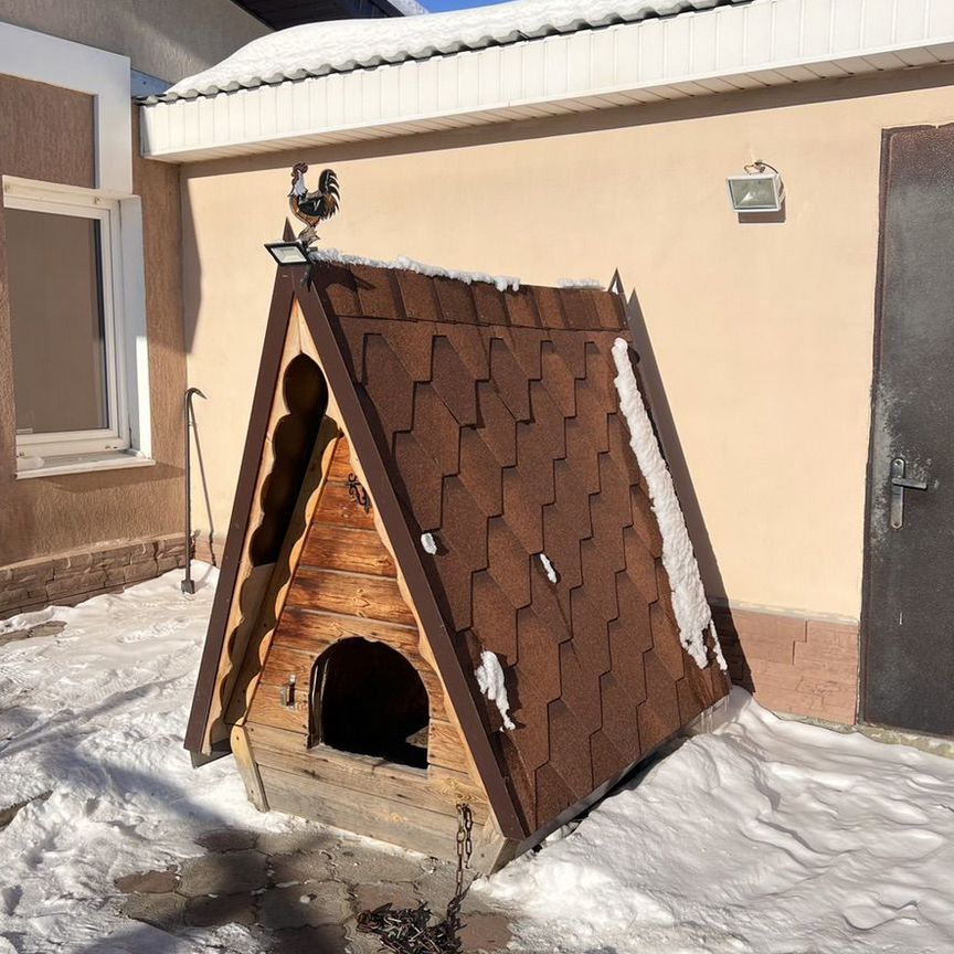 Будка для собаки утепленная