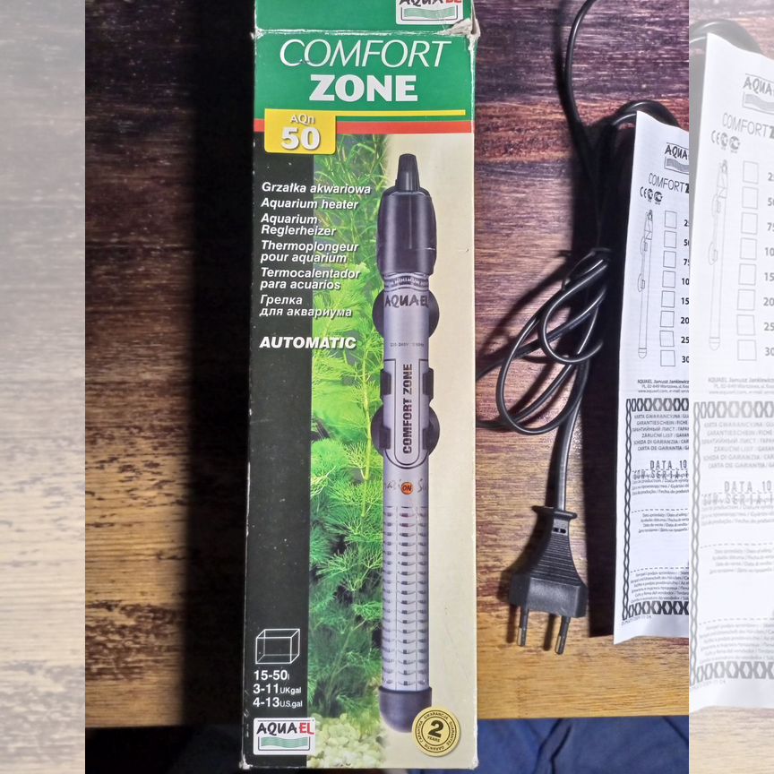 Обогреватель для аквариума aquael comfort zone 50