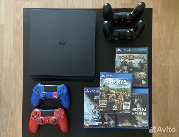 Sony playstation 4 slim 1 tb купить в Москве | Электроника | Авито