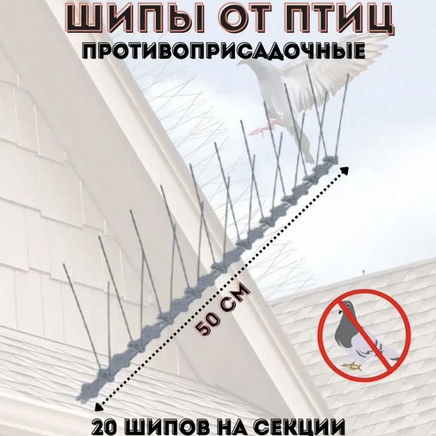 Шипы от птиц