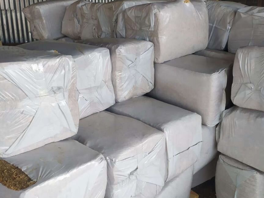 Сухая стружка в брикетах