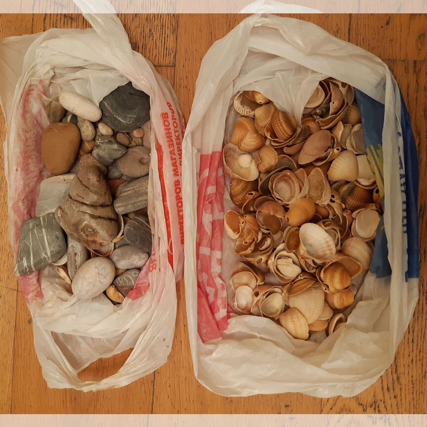 Камни и ракушки для аквариума