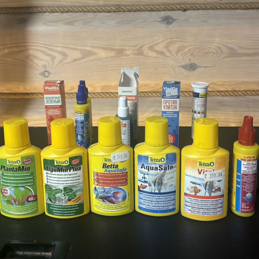 Tetra, добавки в аквариум, украшения