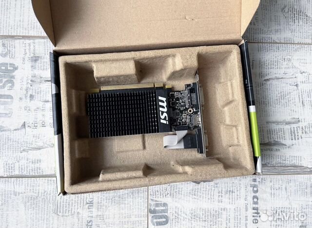 MSI Видеокарта GeForce GT 710 Silent LP 2GD3H купить в Москве ...