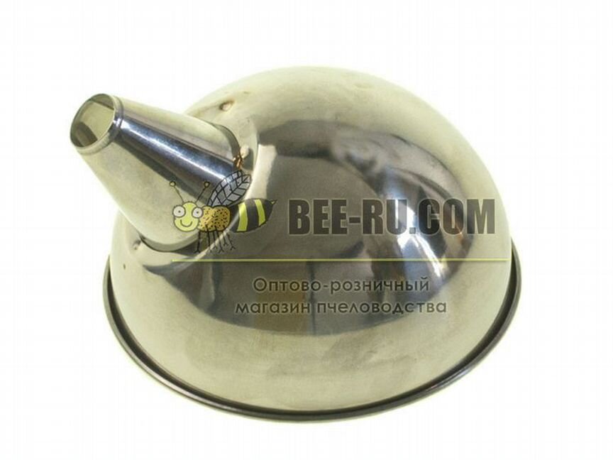 Крышка для дымаря пчеловода (внутр. D100 мм, нерж