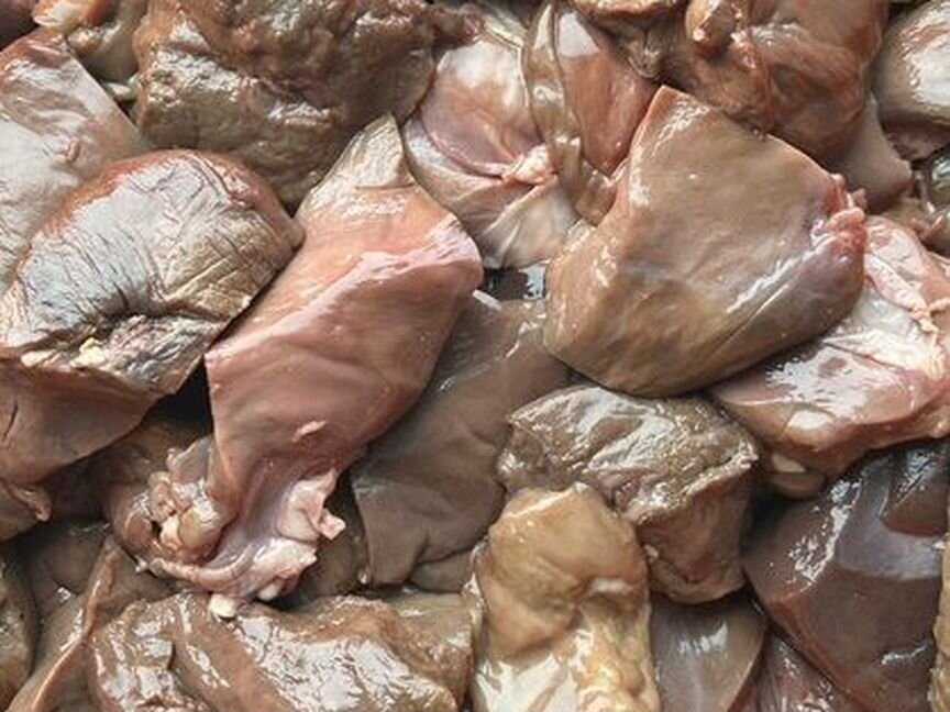 Печень баранья для животных