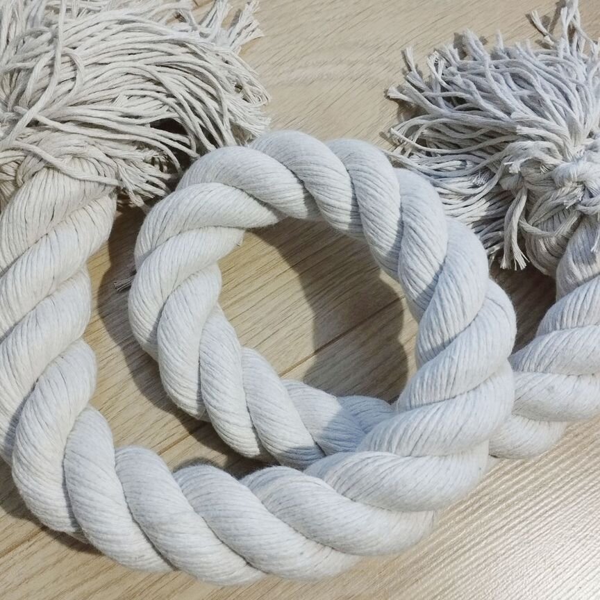 Канат хлопковый для игры с крупными собаками