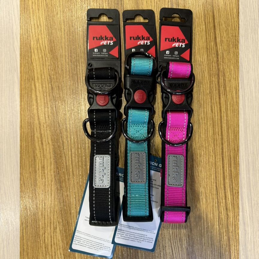 Ошейники и поводки rukka