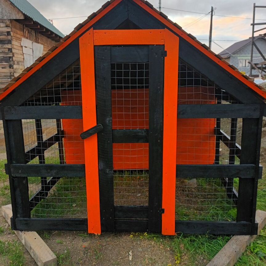 Курятник с выгулом