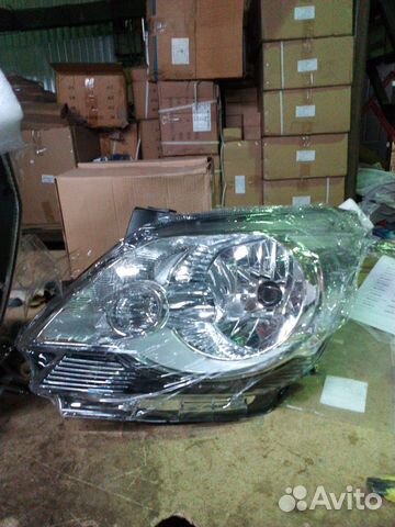 Фара левая для Шевроле Кобальт, Равон R4 купить в Москве с доставкой ...