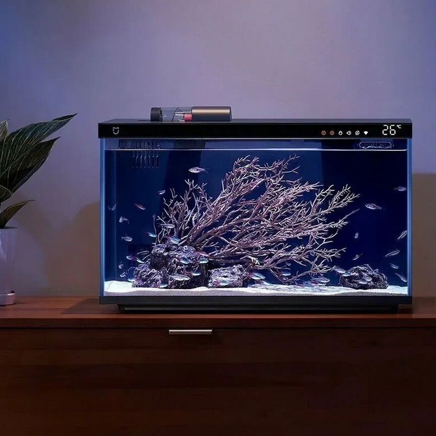Умный аквариум Xiaomi SMART Fish Tank MYG100 20L