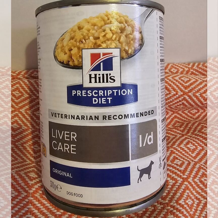 Hill's liver care l/d проблемах печени для собак