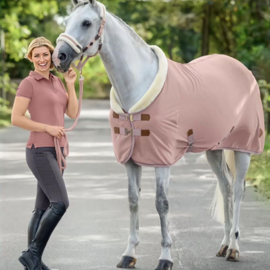 Комплект флисовая попона недоуздок