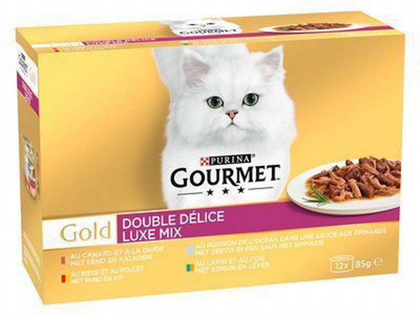 Корм для кошек double delice