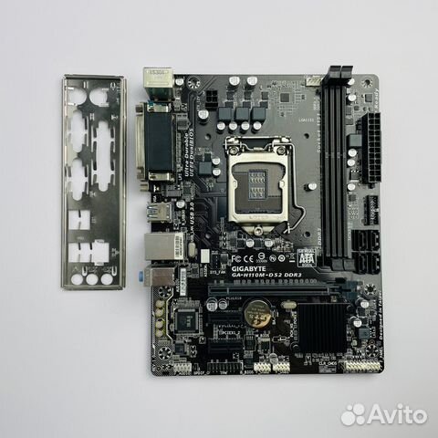 Материнская плата Gigabyte GA-H110M-DS2 DDR3 /1151 купить в Санкт ...