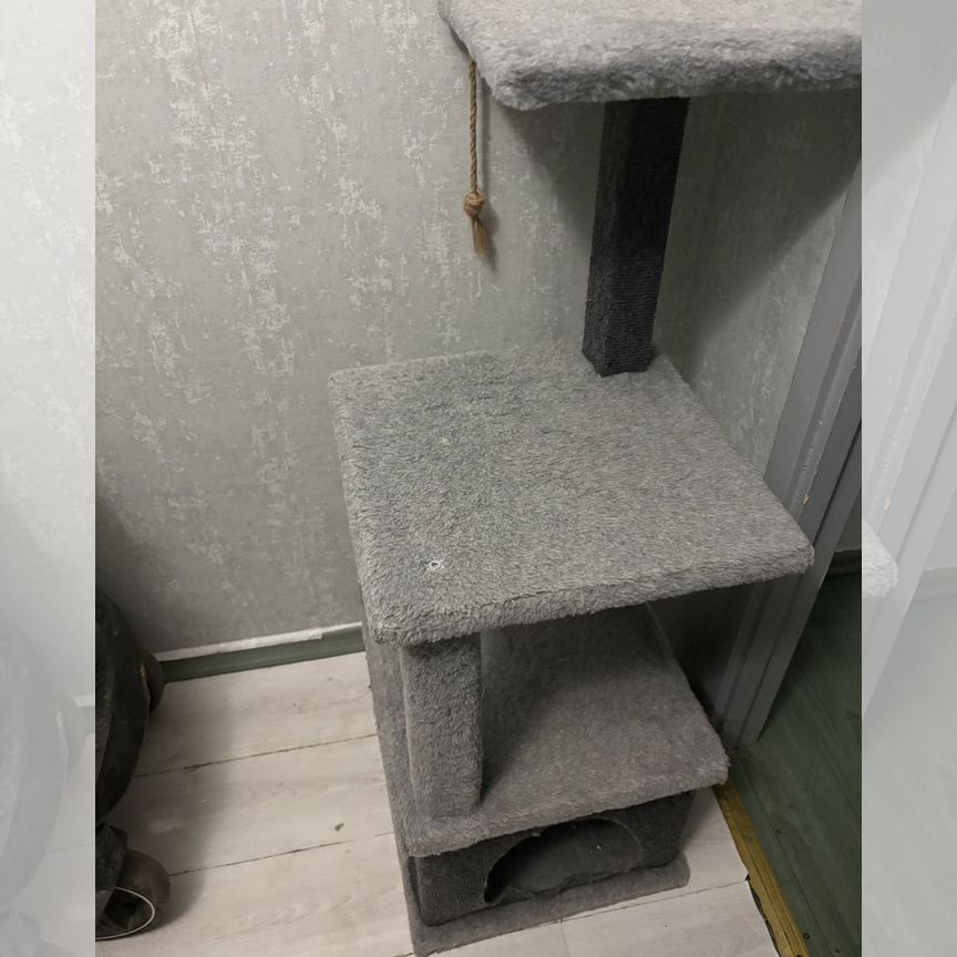 Когтеточка домик для кошки