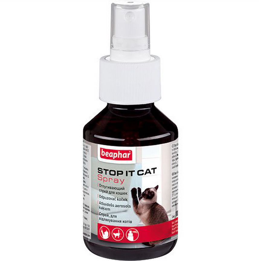 Beaphar отпугивающий спрей для кошек "Stop it Cat"