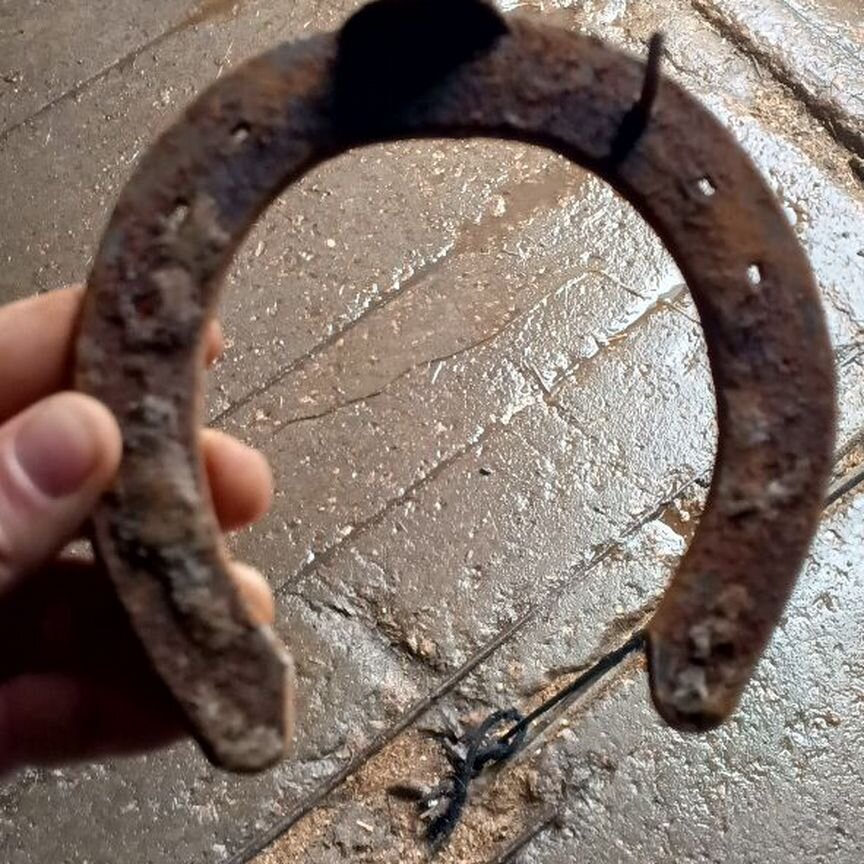 Подкова для лошади б/у