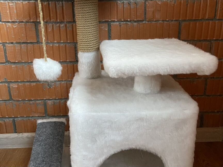 Домик для кошки с когтеточкой