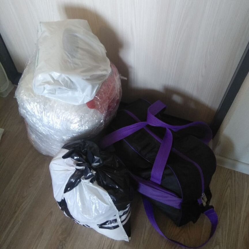 Вещи пакетом (лоскут для рук.,товары для животных)