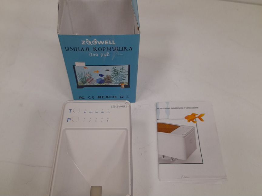 Кормушка автоматическая для рыб ZooWell SMART