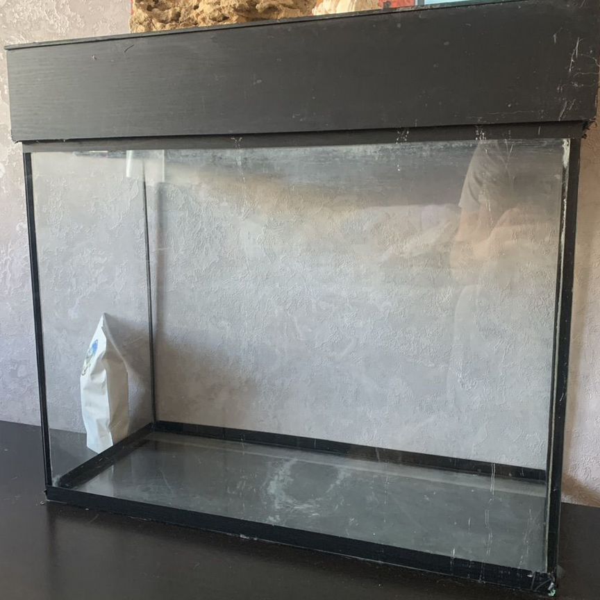 Аквариум 75л с крышкой и фильтром