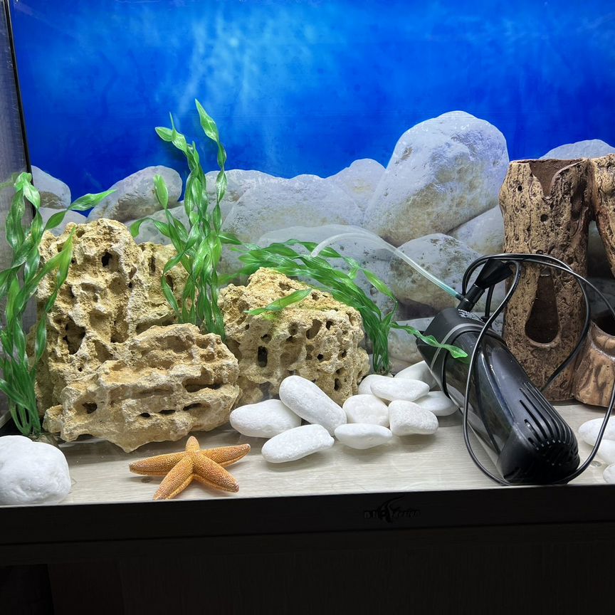 Аквариум с тумбой бу