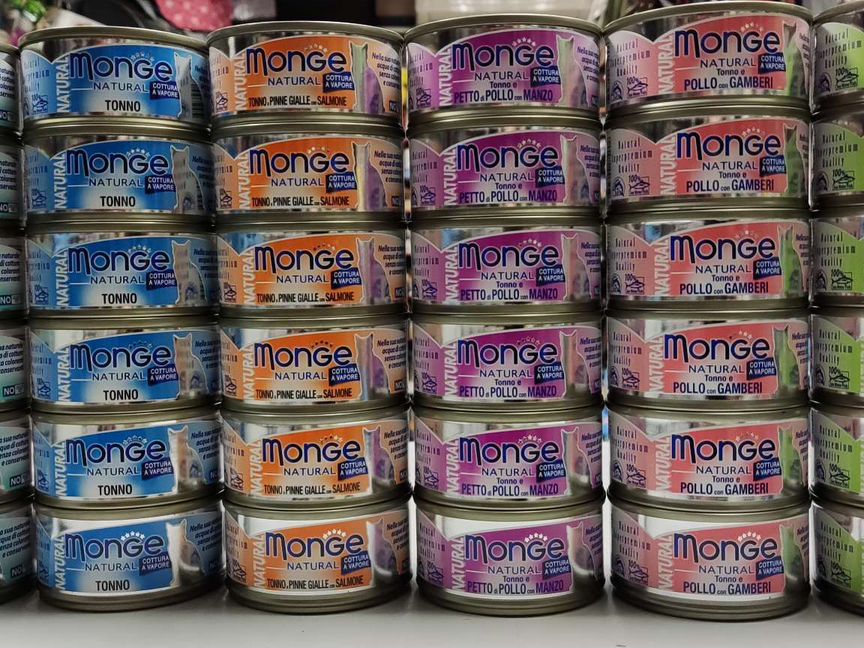 Консервы для кошек Monge Natural 80 г в асс-те