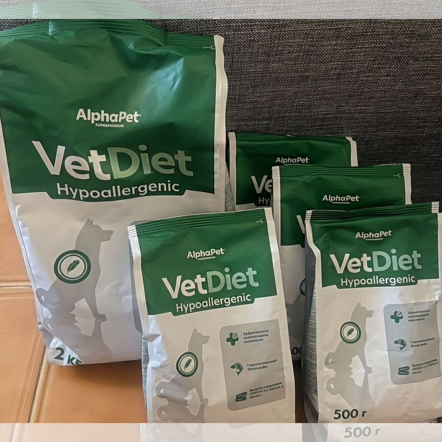 Корм для собак Alpha Pet VetDiet Hypoallergenic