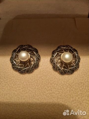 Серебряные серьги Александр Васильев купить в Москве | Личные вещи | Авито