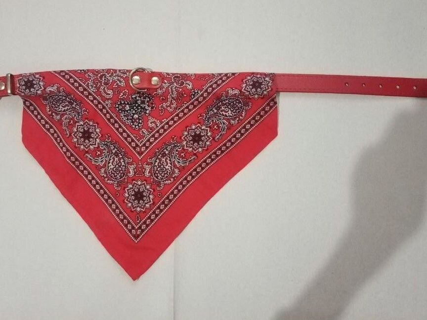 Ошейник для собак с банданой (новый)