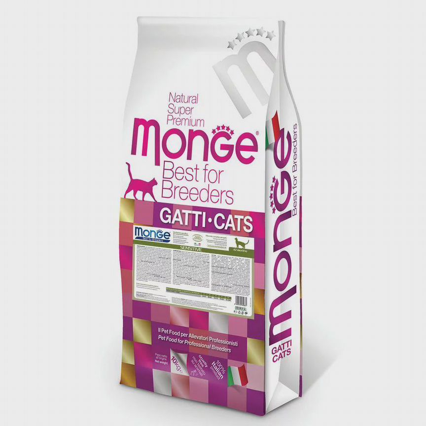 Monge daily line sensitive курица для кошек