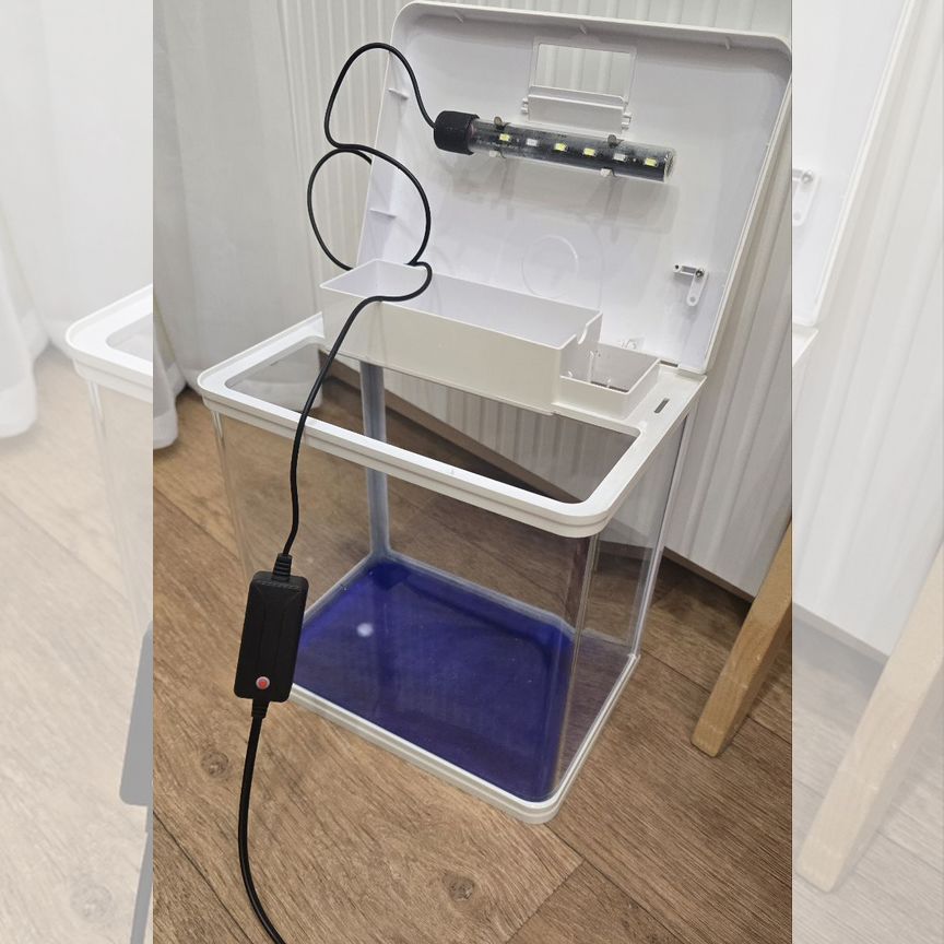 Аквариум с подсветкой на 9 л