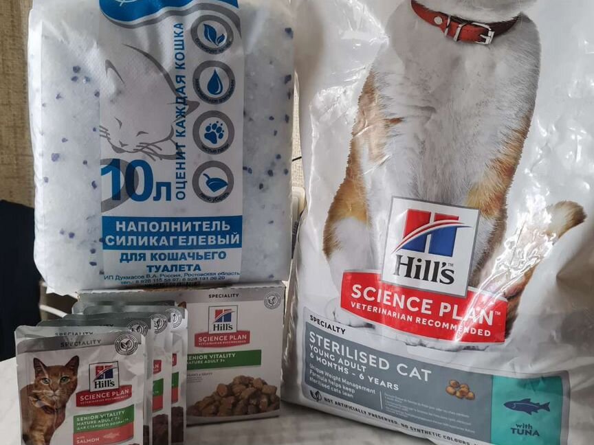 Корма, наполнители
